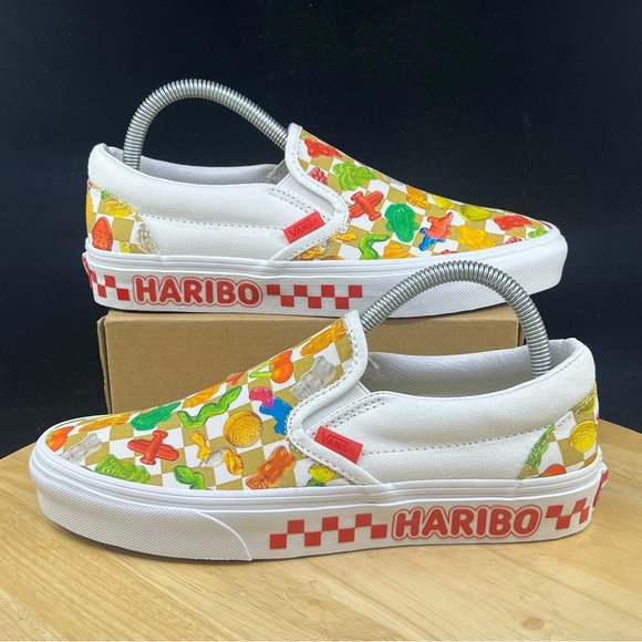Vans | Shoes | Vans X Haribo Gummy Classic Slipon Shoes White Gold ...